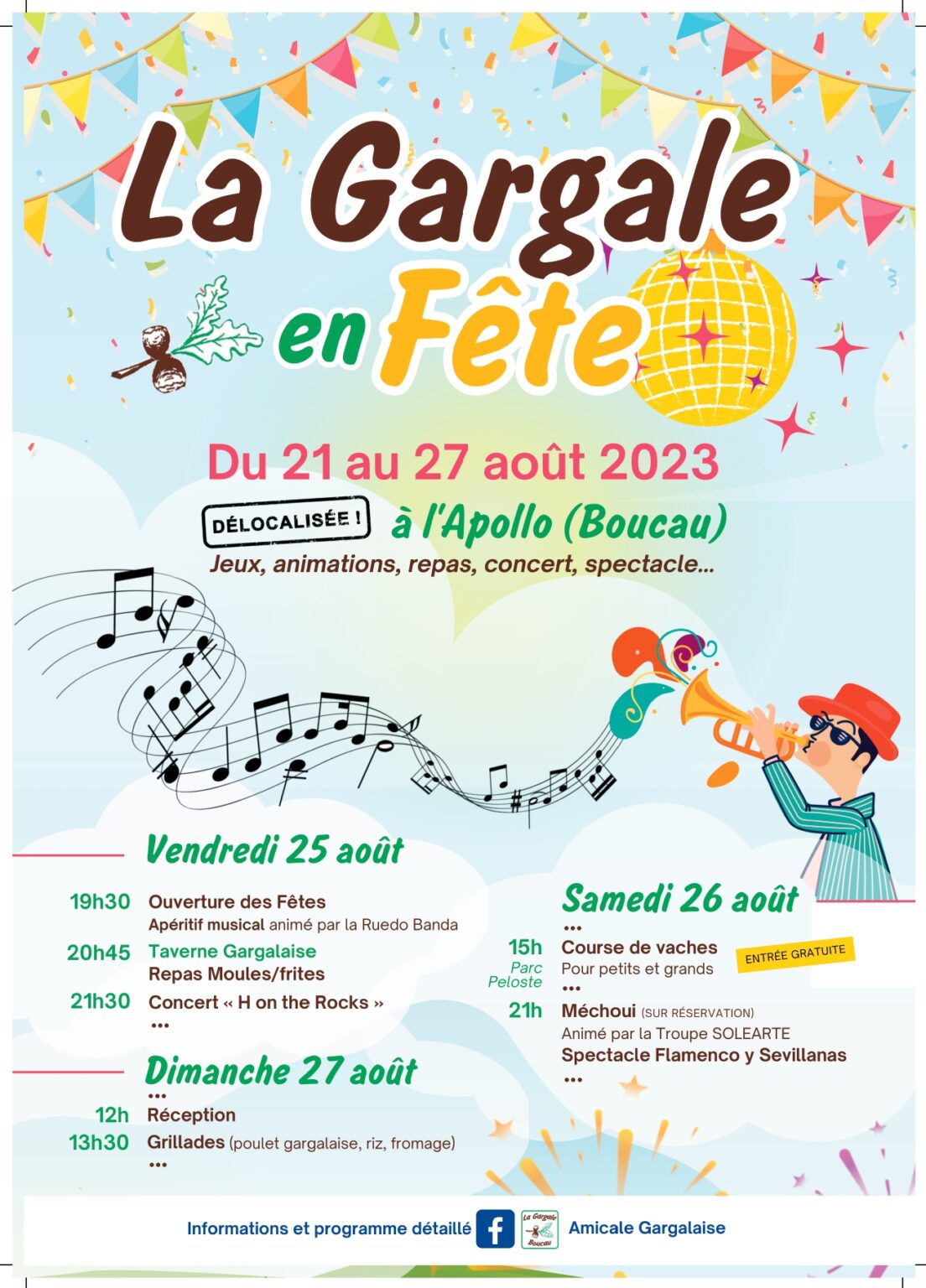 Fêtes de la Gargale – Mairie de Boucau