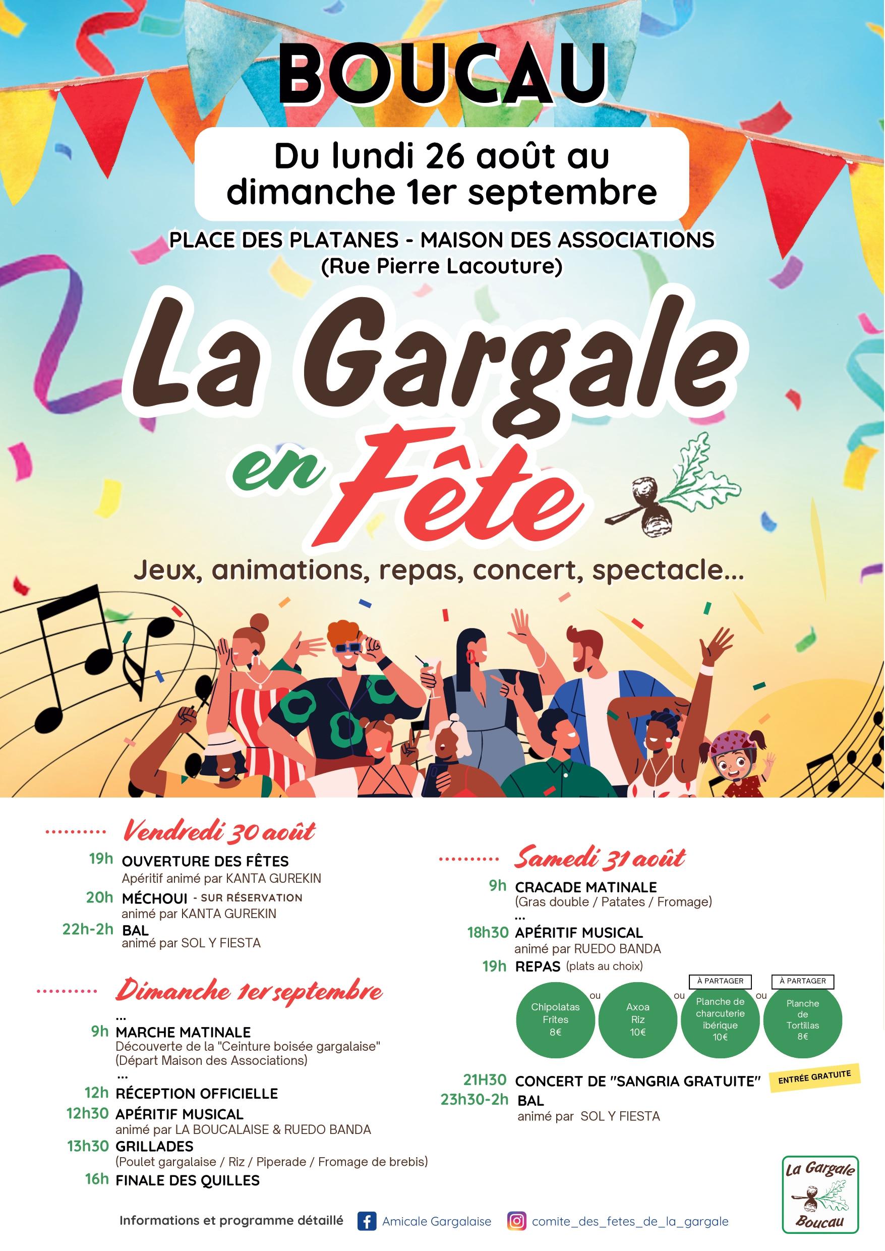 LA GARGALE EN FÊTE – Mairie de Boucau